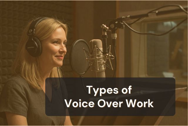 Teleprompter.com | Key Types of Voice Over Work for Professionals